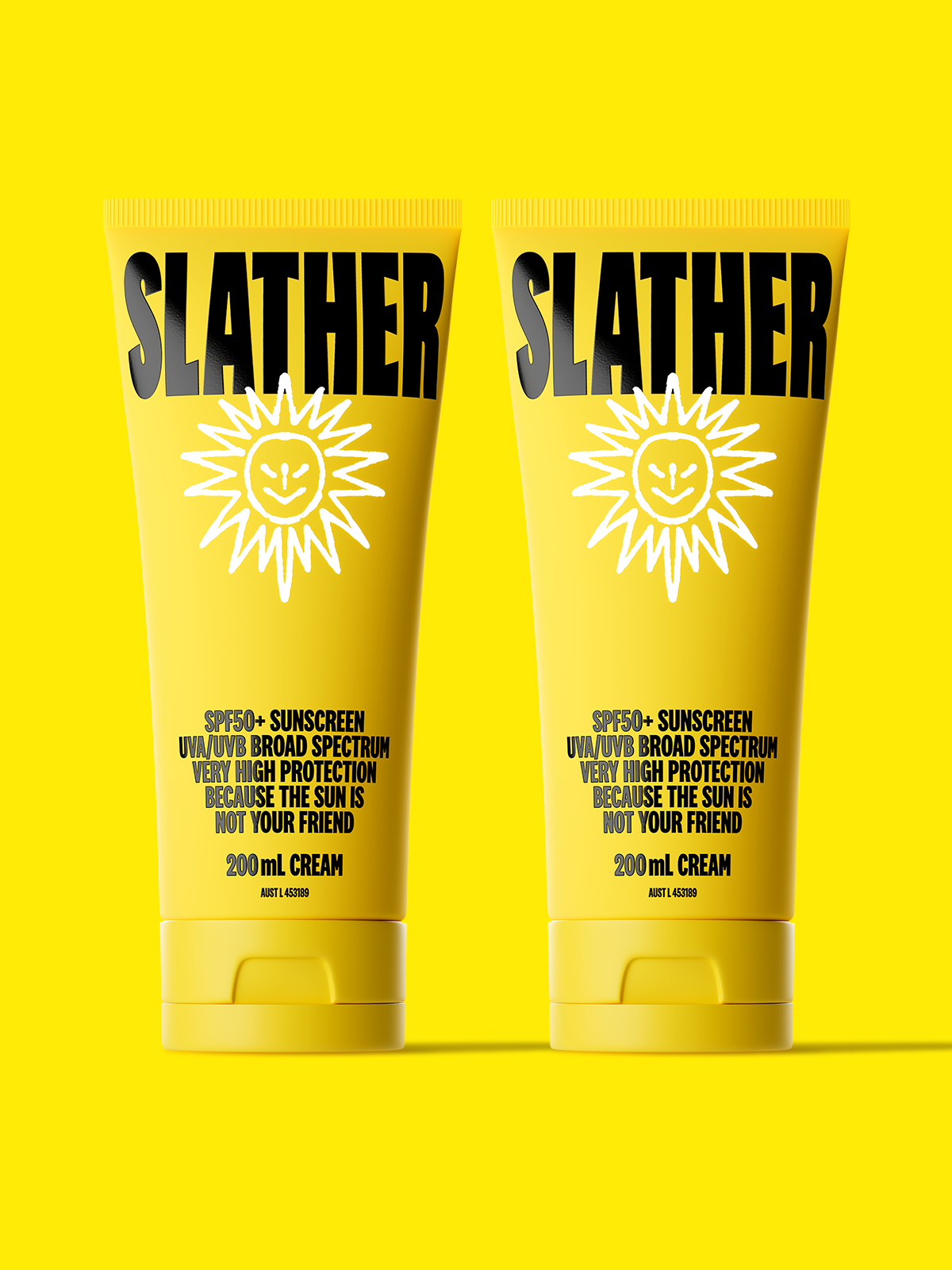 SLATHER SPF – The sun is not your friend